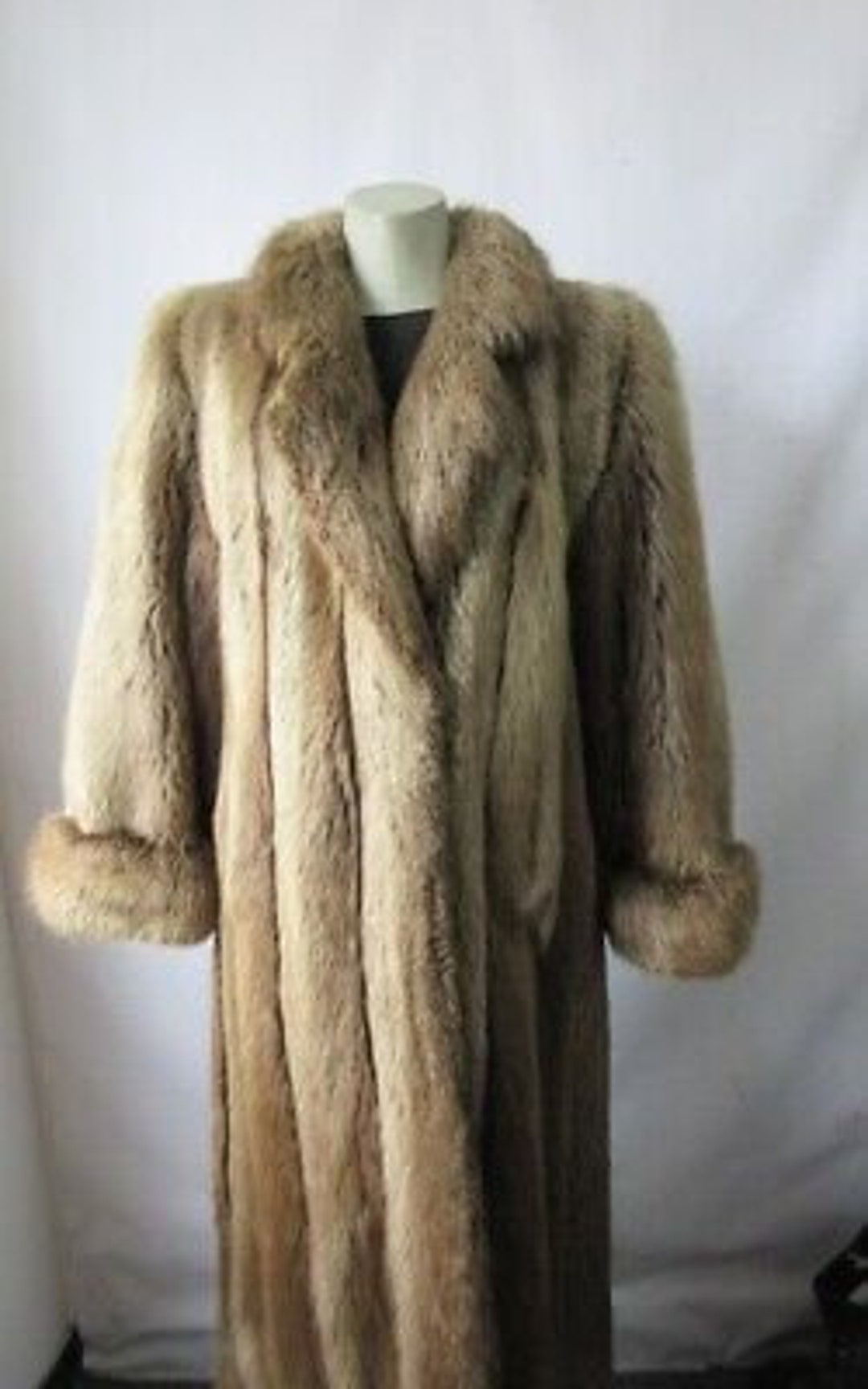 Women's Sz 6 Beaver Fur Coat MINT - Etsy