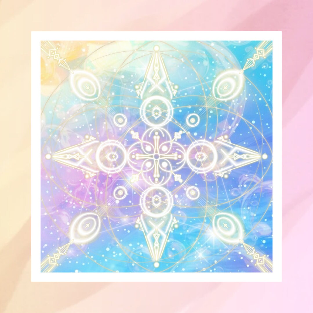 Inner Child Healing Light Code Transmission - Digital Drawing Artwork ...