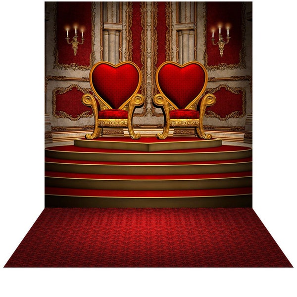 Queen of Hearts Party Backdrop - Etsy