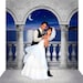 Mediterranean Arch Wedding Backdrop, Photo Booth, Ocean, Evening ...