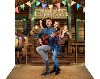 Country Music Backdrop - Etsy