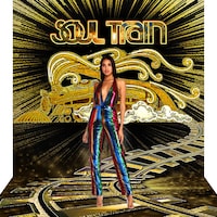Soul Train Photo Backdrop: 80s 90s Disco Party Photography Background ...