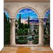 Roman Garden Arch, Rome Backdrop, Homecoming Backdrop, Greek Week ...