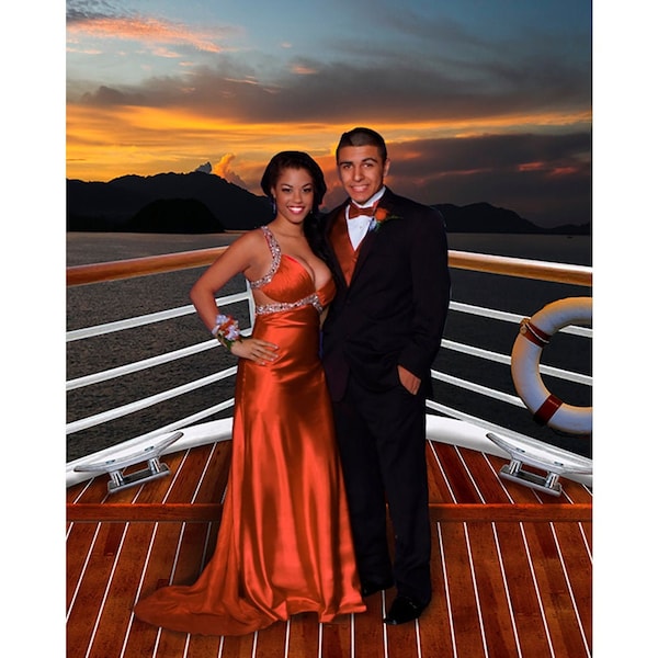 Cruise Ship Backdrop - Etsy