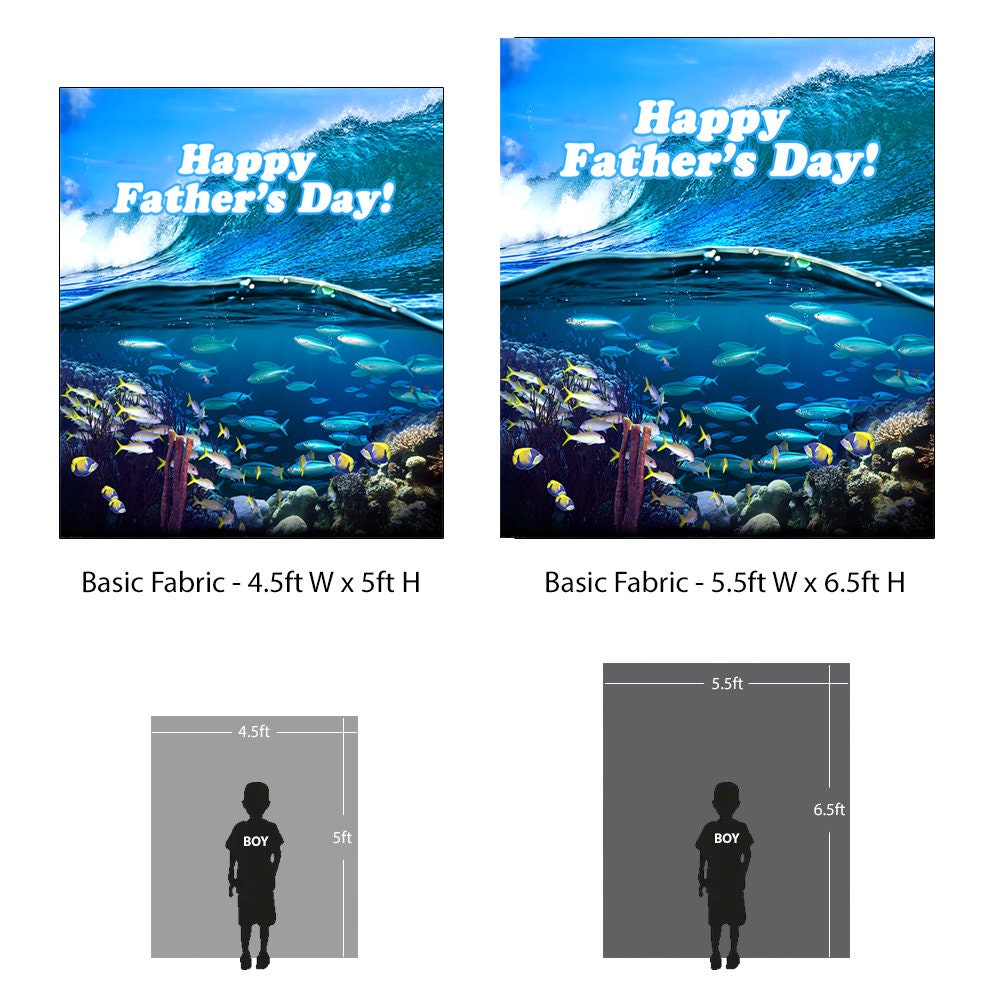 Fishing Father's Day Backdrop, Dad Birthday Party Photo Booth Prop - Etsy