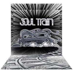 Soul Train Solid Silver Photo Booth Props, Homecoming Party Decorations ...