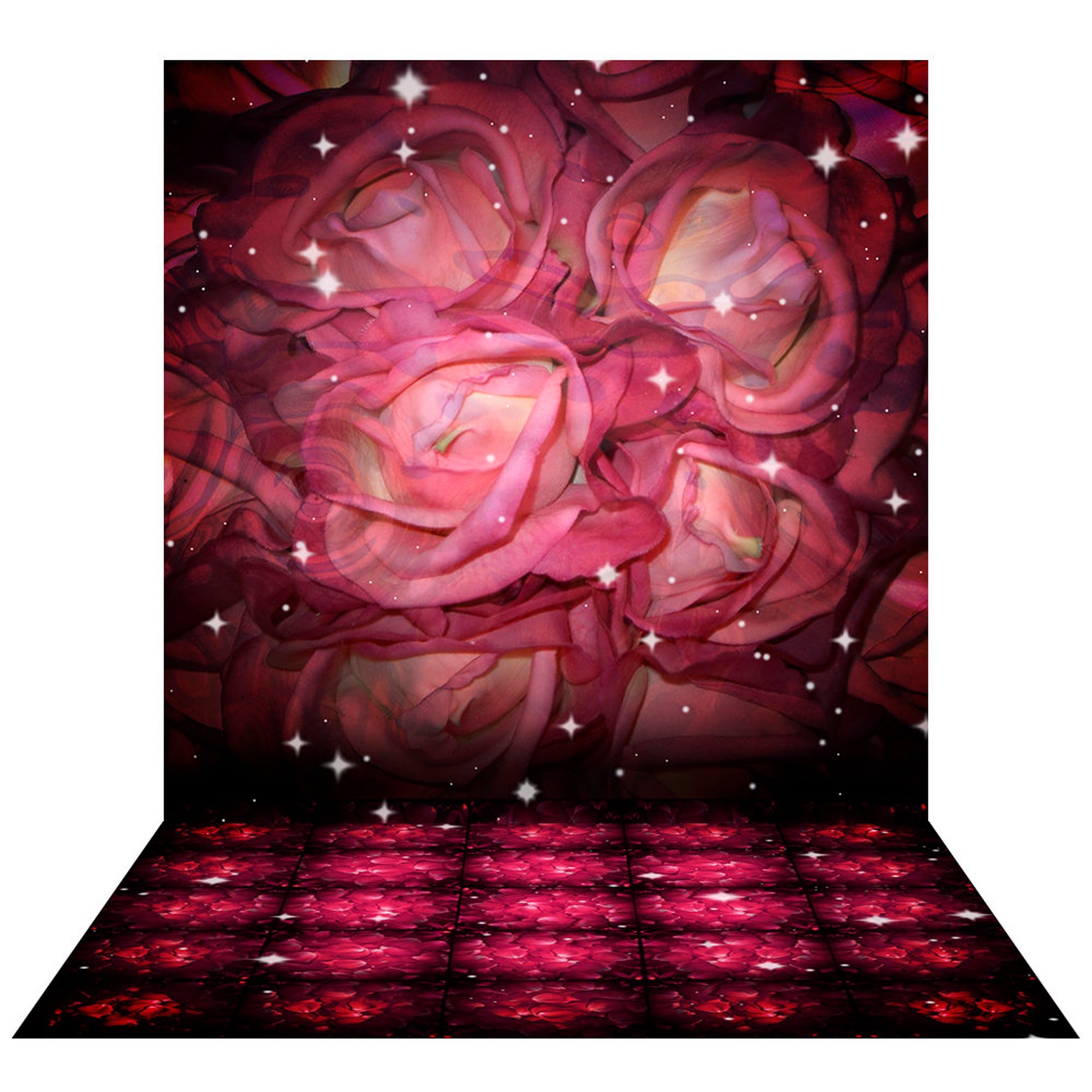 Roses Backdrop Rosas Rojas Photo Prop Red Flower Birthday - Etsy
