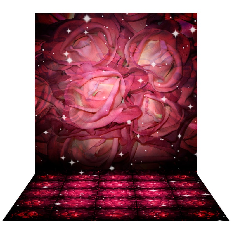 Roses Backdrop Rosas Rojas Photo Prop Red Flower Birthday - Etsy