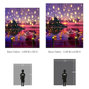 Tangled Backdrop, Rapunzel Theme Party, Lantern Ceremony Decor, Photo ...