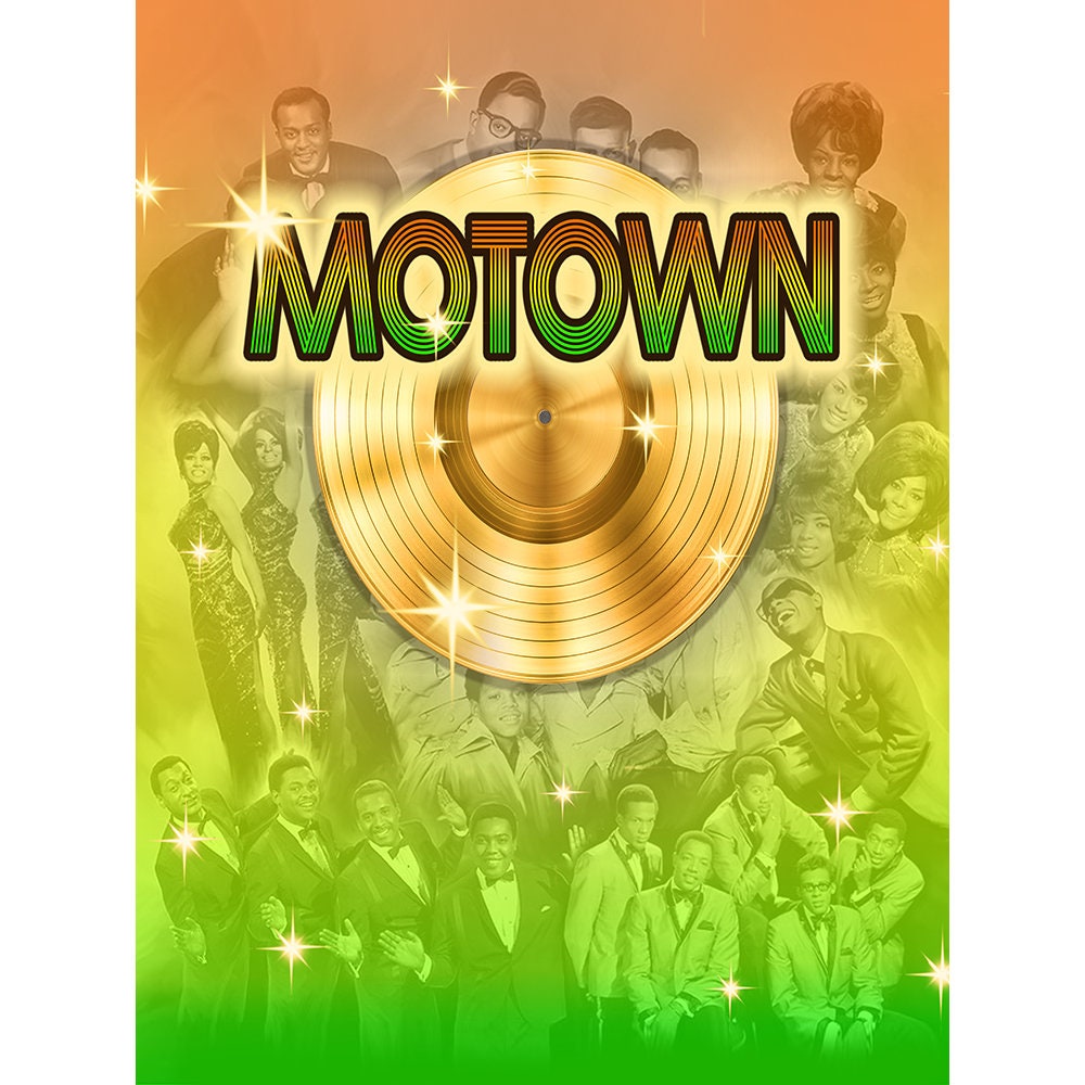Motown Celebration Event Backdrop Banner Disco Birthday - Etsy