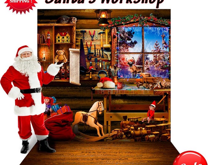 Santa's Workshop - Etsy