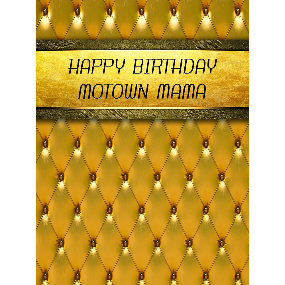 Motown Mama Birthday Backdrop Banner Lady Soul Banner and - Etsy UK