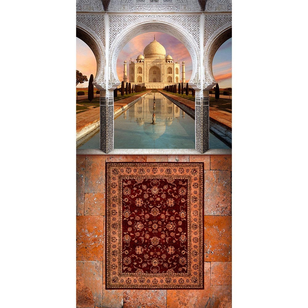 Taj Mahal Backdrop India Party Photo Backdrop Agra Scene | Etsy