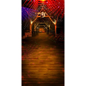 Barn Dance Backdrop, Country Western Sadie Hawkins Homecoming Party ...