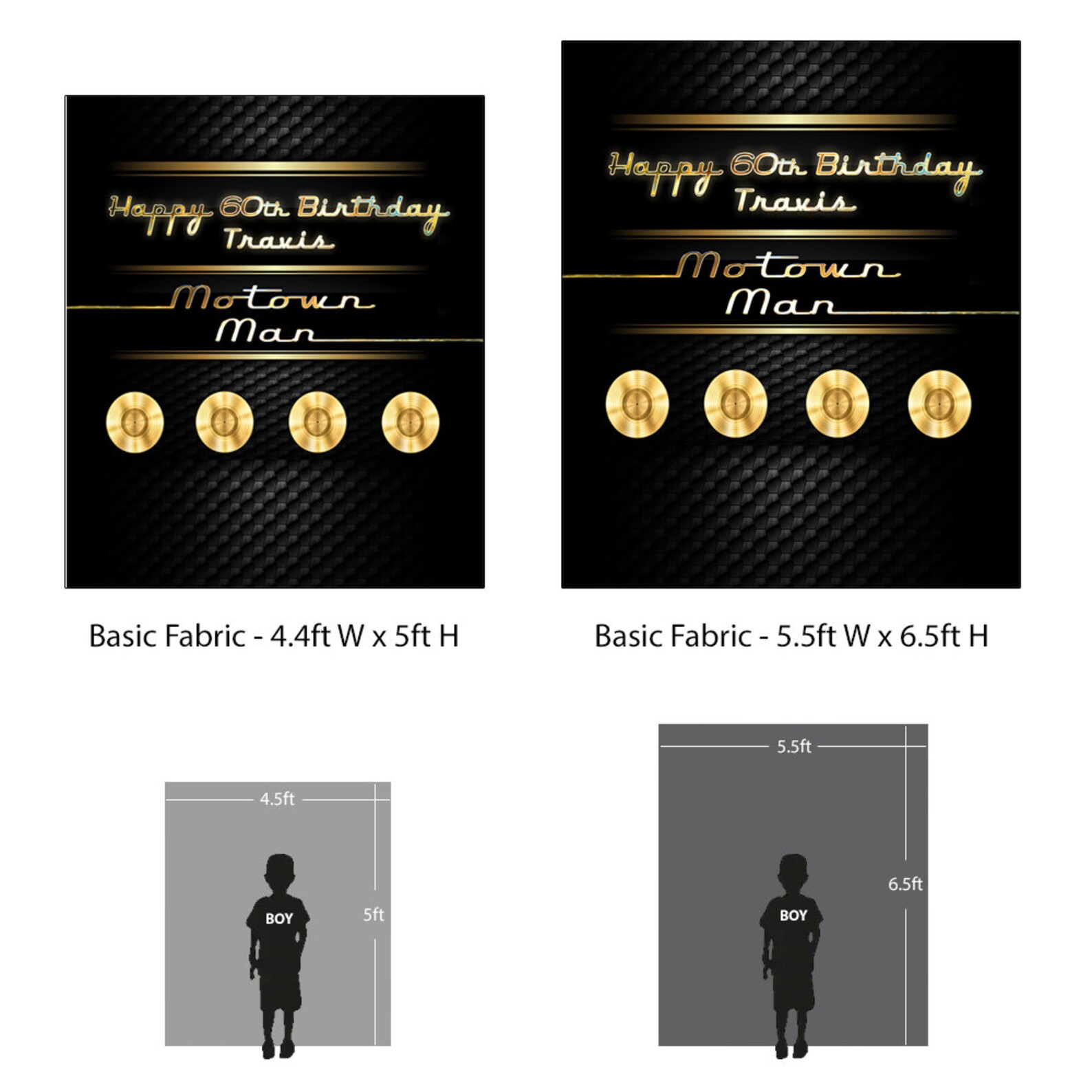 Motown Birthday Backdrop Banner Man's Soul Banner and | Etsy