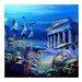 Atlantis Backdrop With Sharks, Sunken Treasure, Under the Sea, a ...