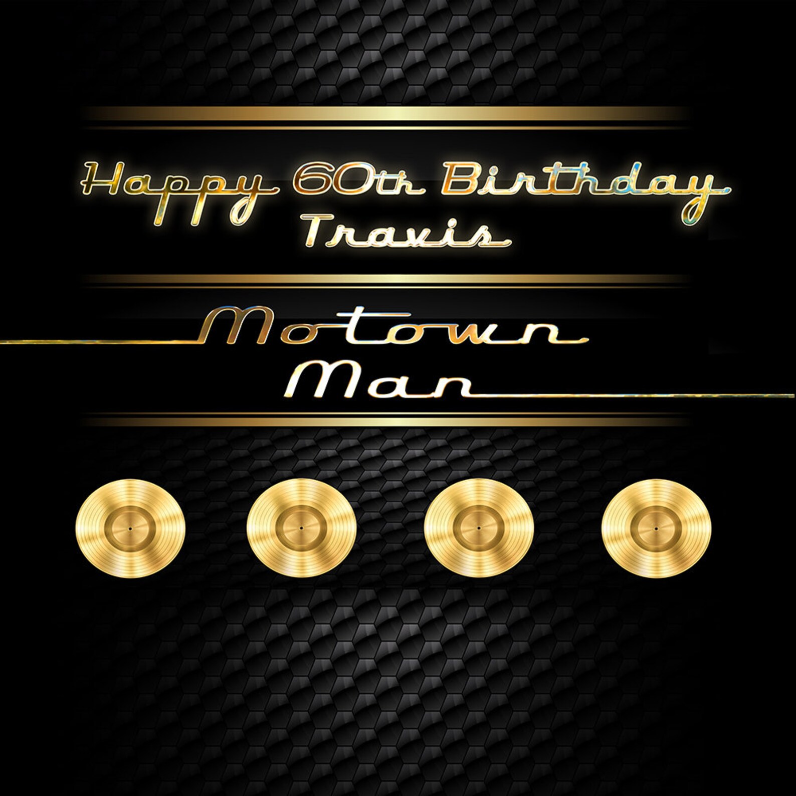 Motown Birthday Backdrop Banner Man's Soul Banner and | Etsy