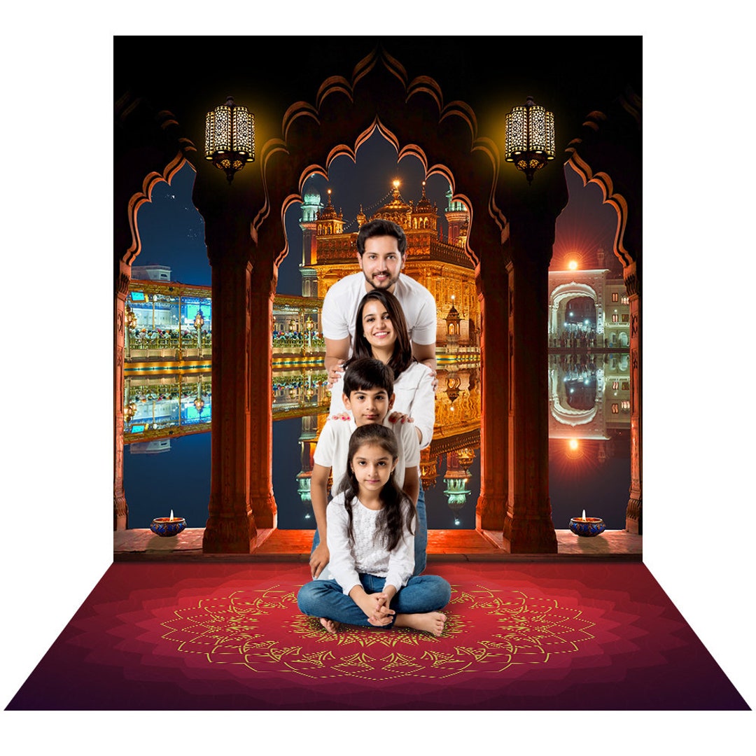 Diwali Backdrop, Indian Party Photo Backdrop, Aritsar India, Birthday ...