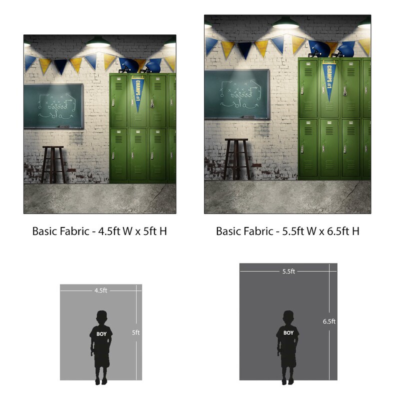 Locker Room Sports Photography Backdrop High School Team - Etsy