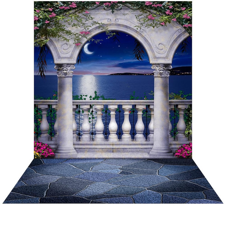 Mediterranean Magic Backdrop Prom Party Decor Romantic | Etsy