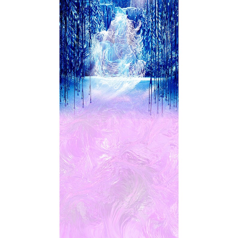 Frozen Backdrop Frozen Ice Palace Theme Anna and Elsa | Etsy