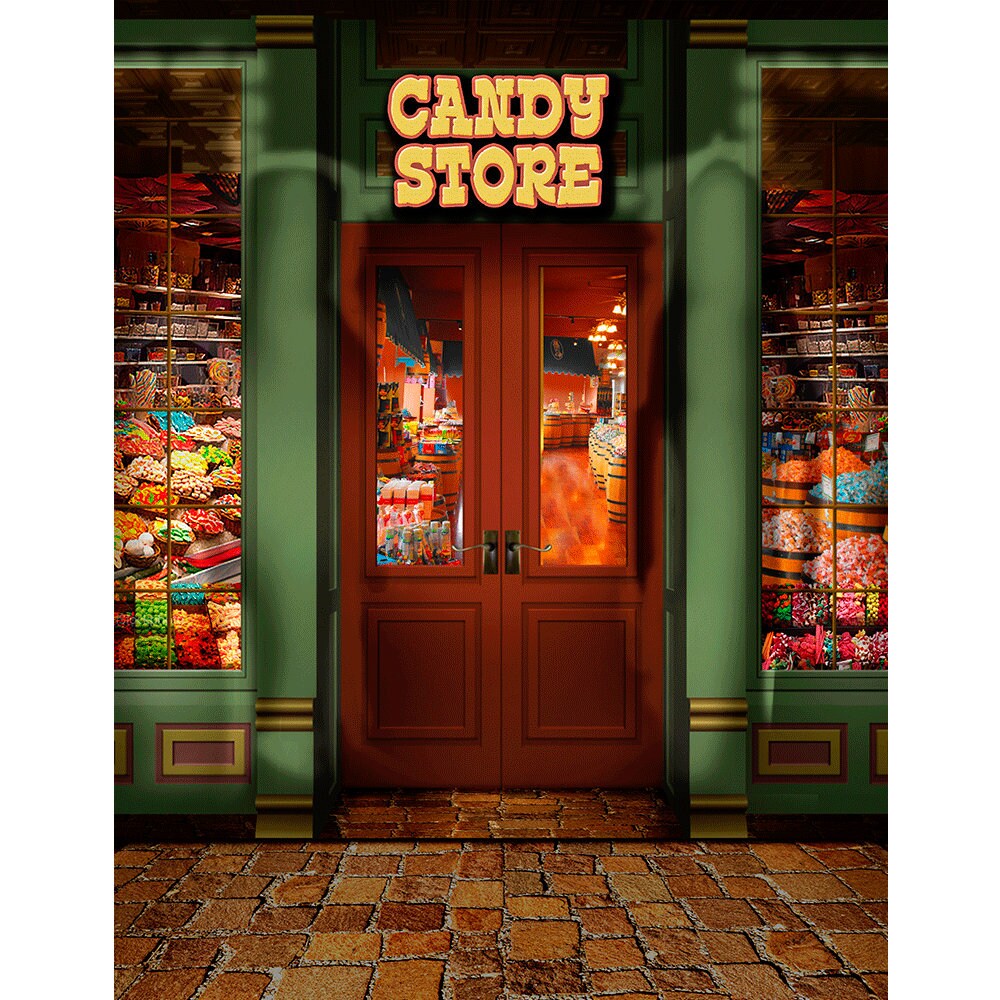 Candy Store Window Displays