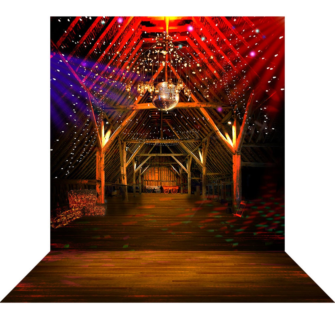 Barn Dance Backdrop Country Western Sadie Hawkins Homecoming | Etsy