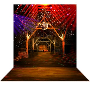 Barn Dance Backdrop, Country Western Sadie Hawkins Homecoming Party ...