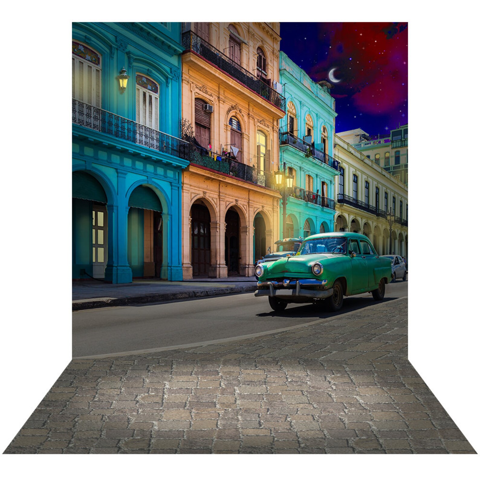 Havana Street Backdrop Cuban Photo Backdrop City Street - Etsy