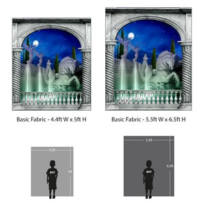 Roman Fountain Arch, Rome Prom Backdrop, Formal Dress Background ...