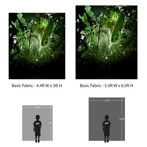 Rain Forest Backdrop - Tarzan Backdrop - Jungle Backdrop - Rain ...