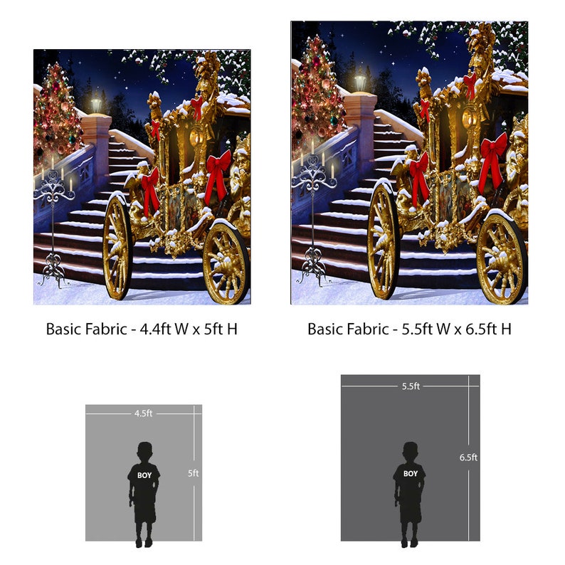 Winter Ball Carriage Backdrop, Holiday Party, Christmas, New Year's - Etsy