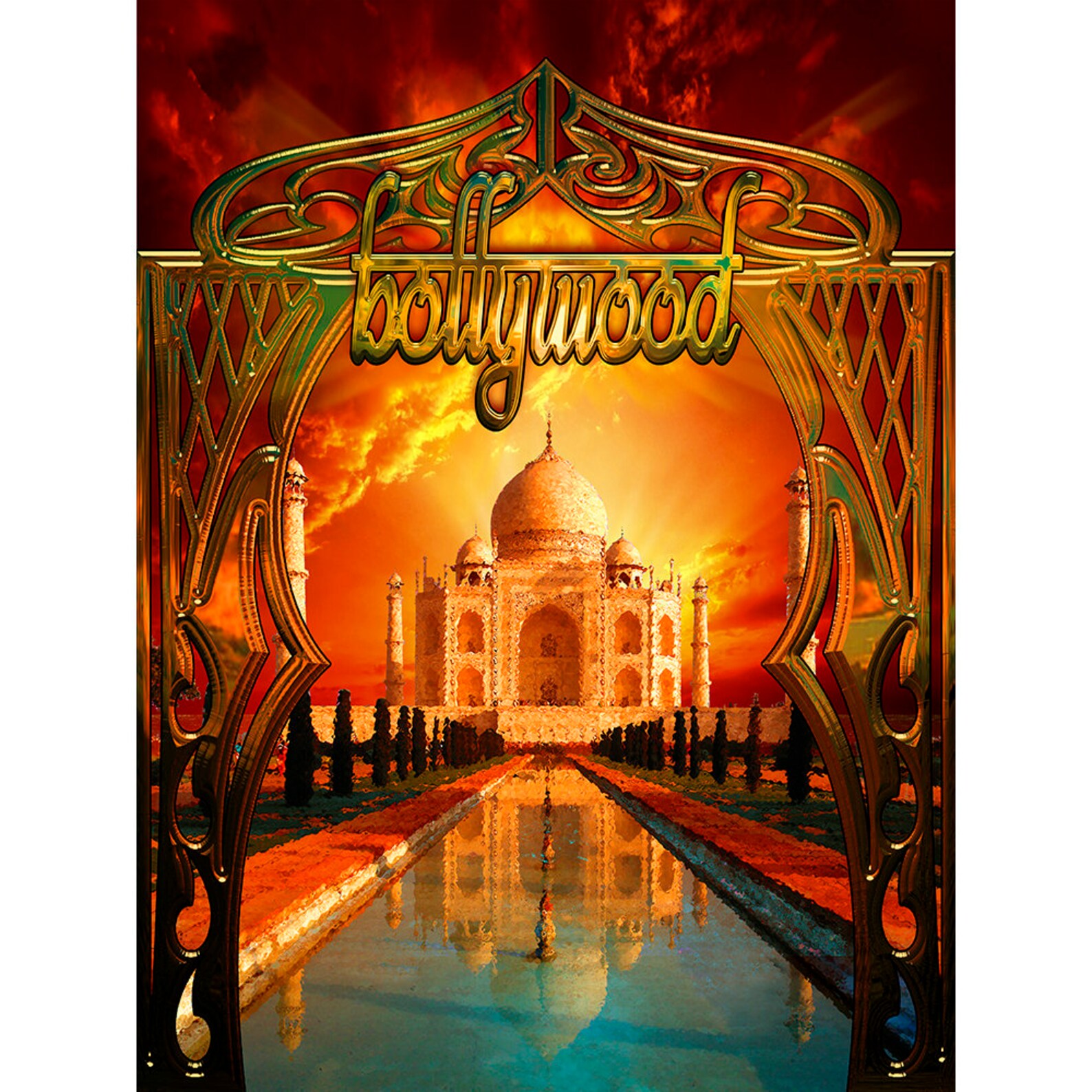 Bollywood Taj Mahal Photo Backdrop, Diwali Party Decor - Etsy