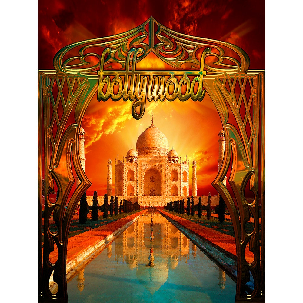 Bollywood Taj Mahal Backdrop Party Photo Booth Diwali Decor - Etsy