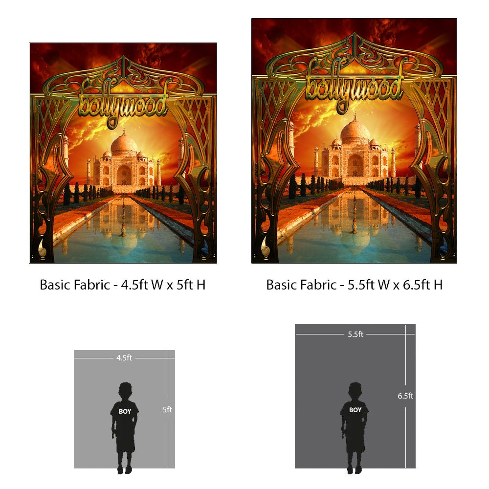 Bollywood Taj Mahal Backdrop Party Photo Booth Bollywood | Etsy