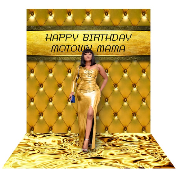 Motown Mama Birthday Backdrop Banner Lady Soul Banner and - Etsy UK