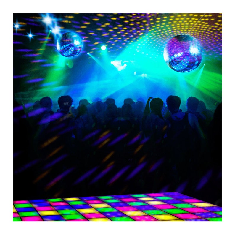 Disco Dance Backdrop, 70s Nightclub Vibe, Party Photo Booth - Etsy