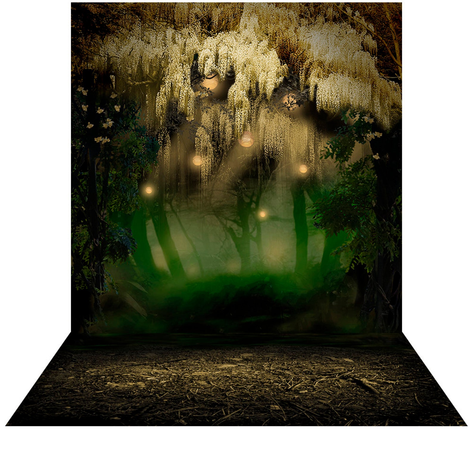 Fairy Twilight Backdrop of Magical Forests Faeries a Party - Etsy