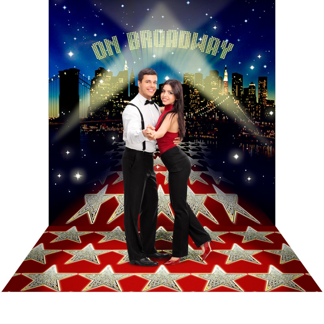 On Broadway NYC Party Decor, New York City Photo Booth Prop, Times ...