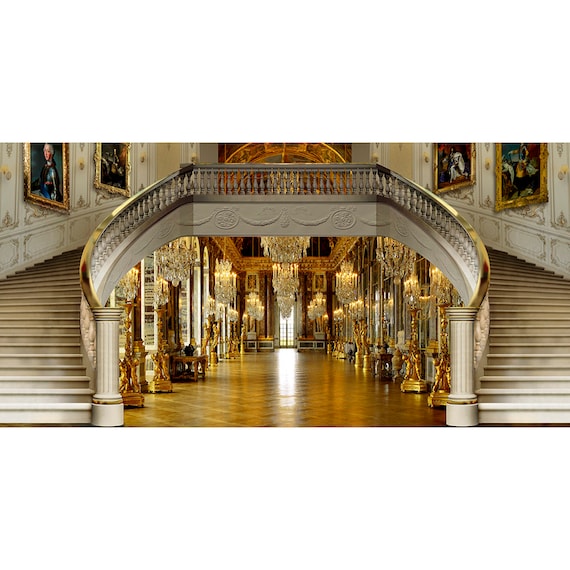 Fancy Ballroom Staircase