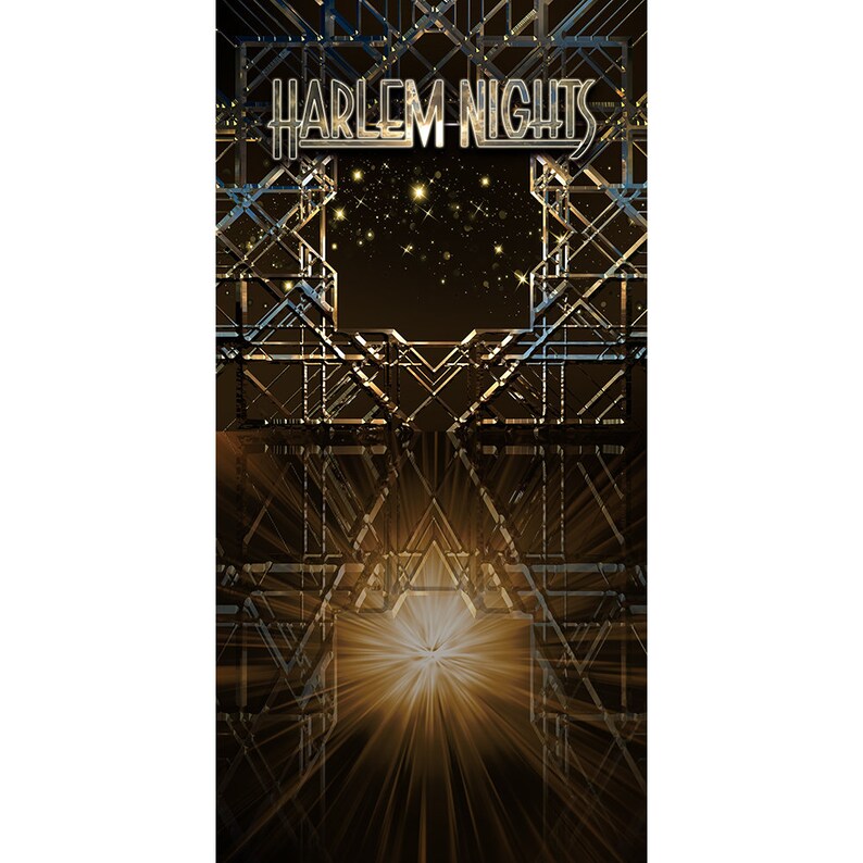 Harlem Nights Prom Photo Booth Backdrop Prop, Prom Decor, Party ...