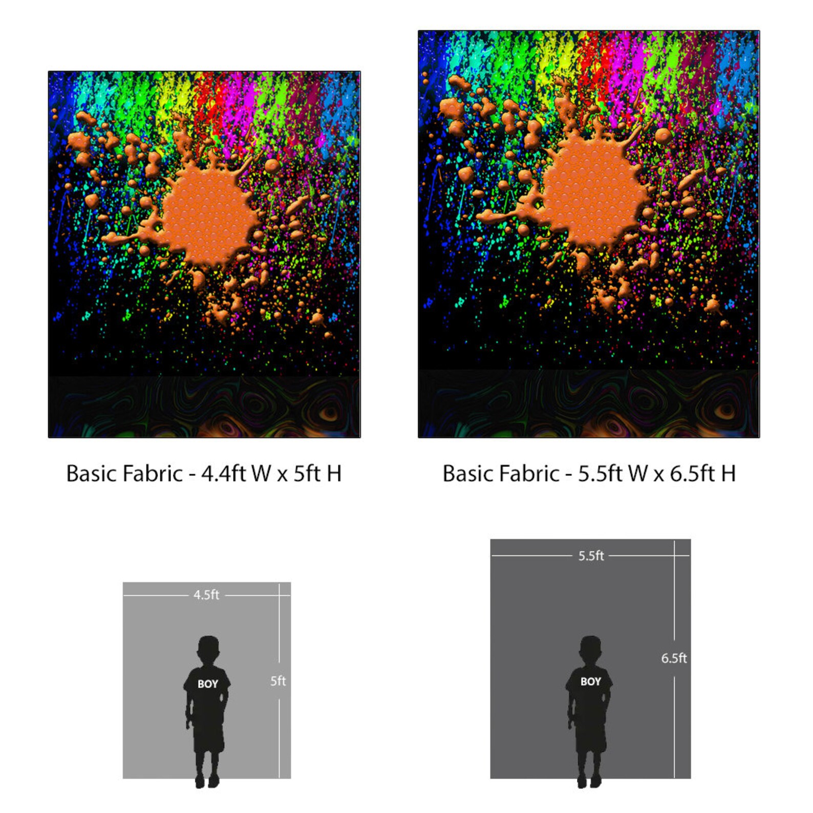 Paintball Backdrop, Birthday Backdrop, Paint Splatter, Party Decor ...