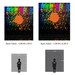 Paintball Backdrop, Birthday Backdrop, Paint Splatter, Party Decor ...