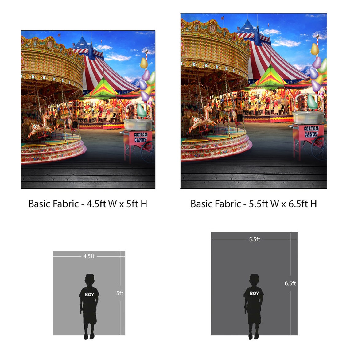 Carousel Carnival Backdrop, County Fair Party Photo Booth - Etsy