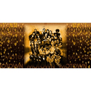 Motown Gold Event Backdrop Banner Disco Birthday Banner and - Etsy
