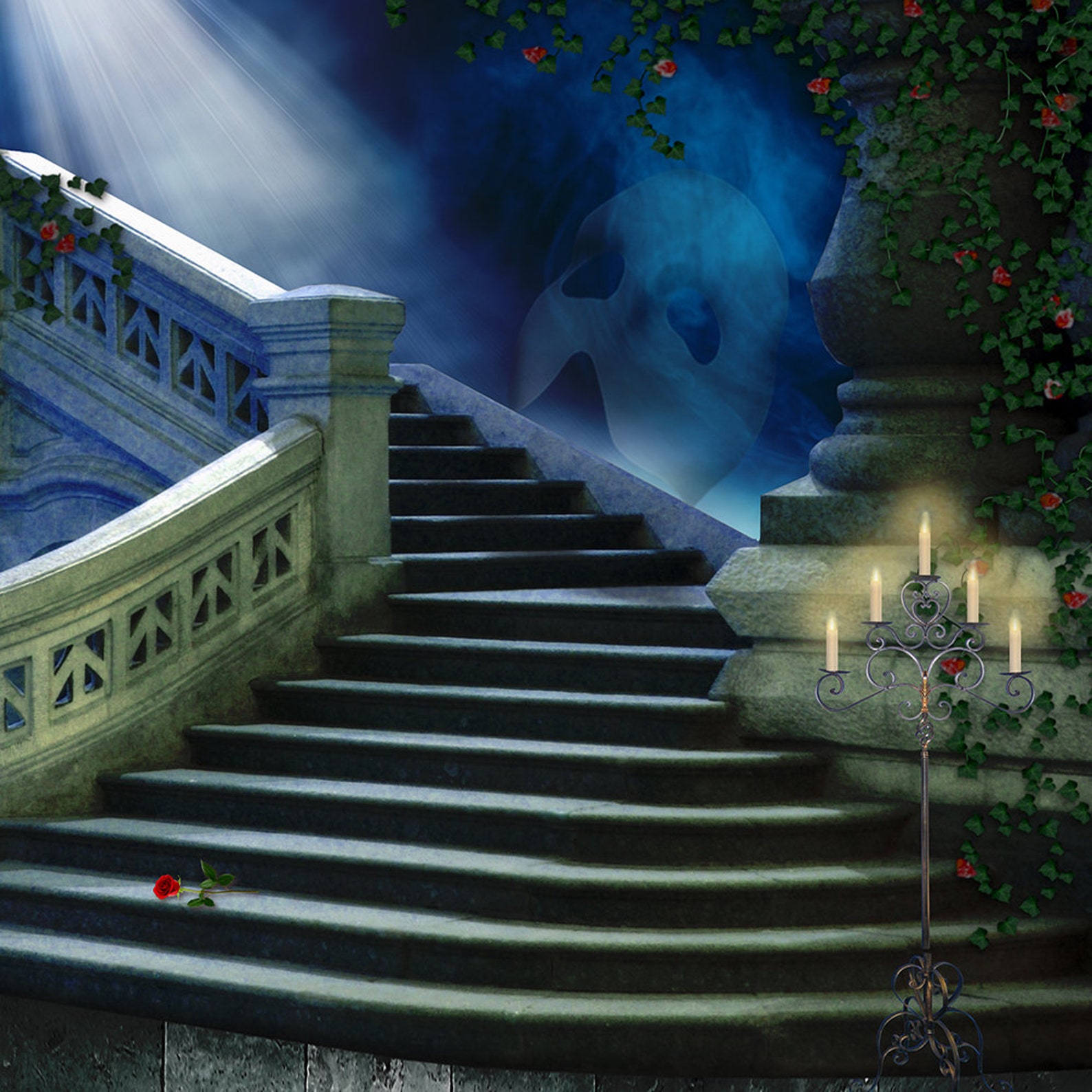 Phantom of the Opera Backdrop Masquerade Ball Backdrop - Etsy