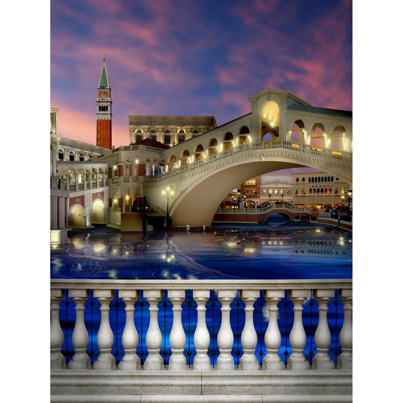 Venice Rialto Bridge Photo Backdrop, Romantic Italian Theme - Etsy