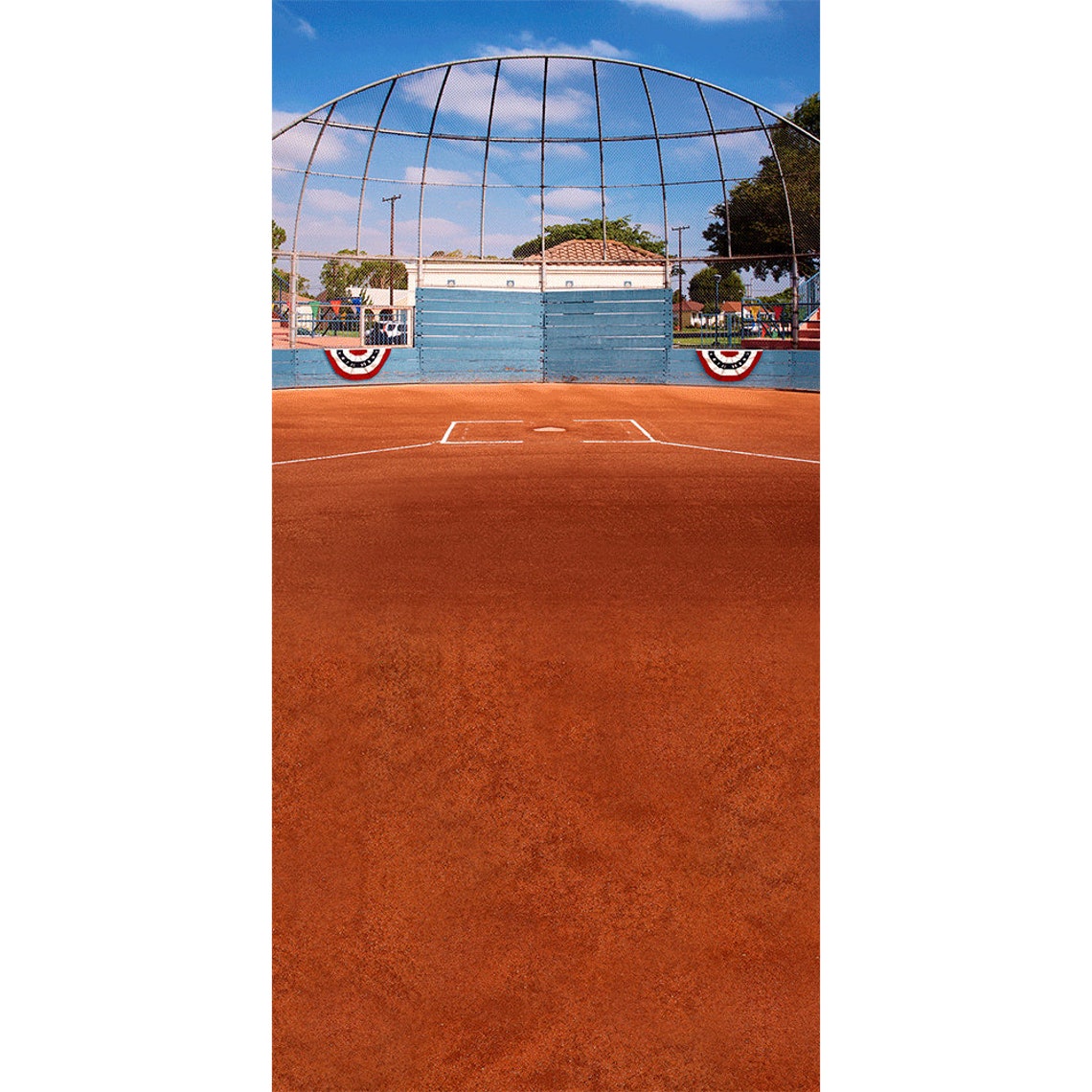 Home Plate Backdrop Little League Photos Baseball Field | Etsy