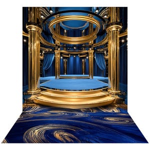 Emmy or Oscar Awards Stage Backdrop, Musical, Play, Competition, School ...