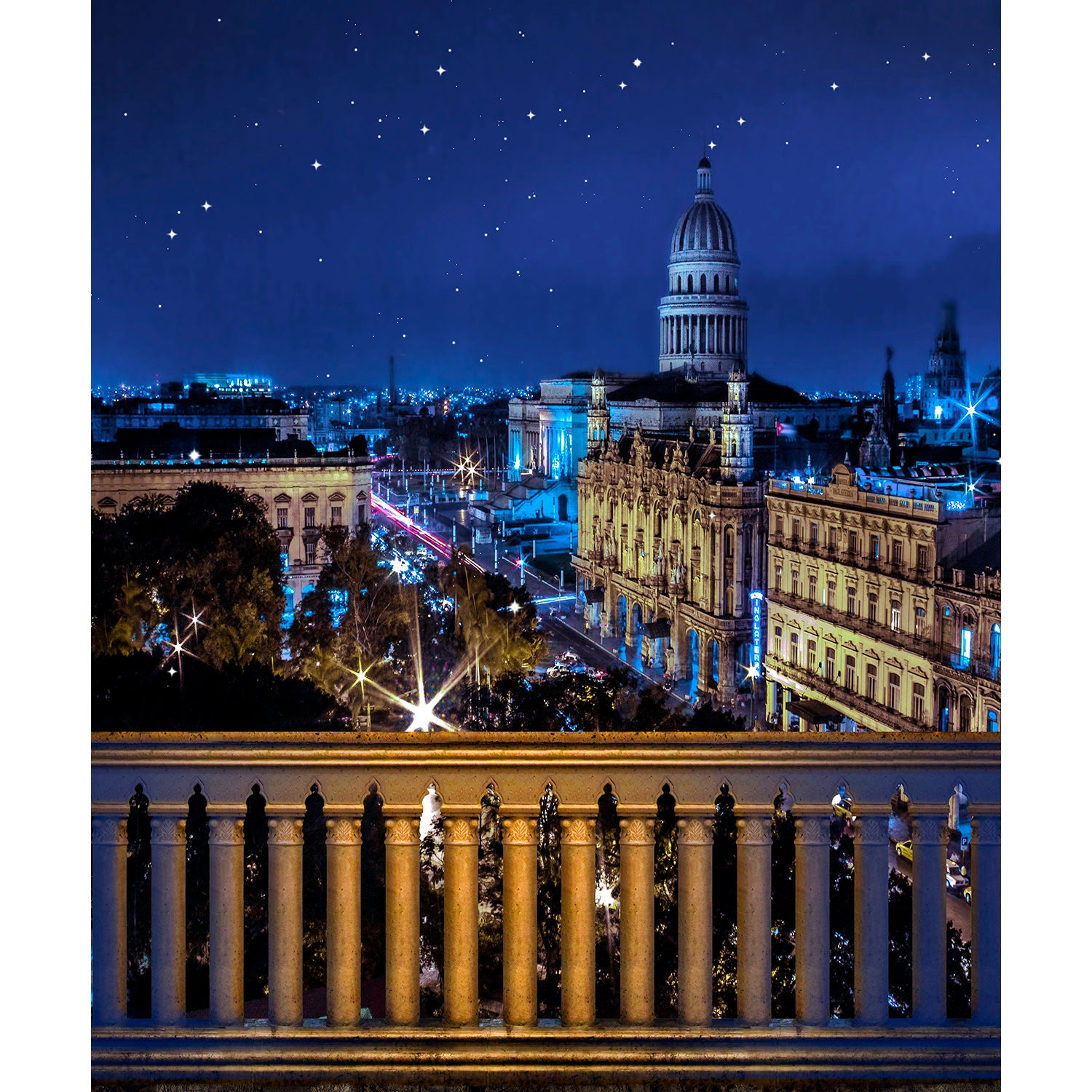 Havana Themed Backdrop Cuban Photo Backdrop City Skyline - Etsy